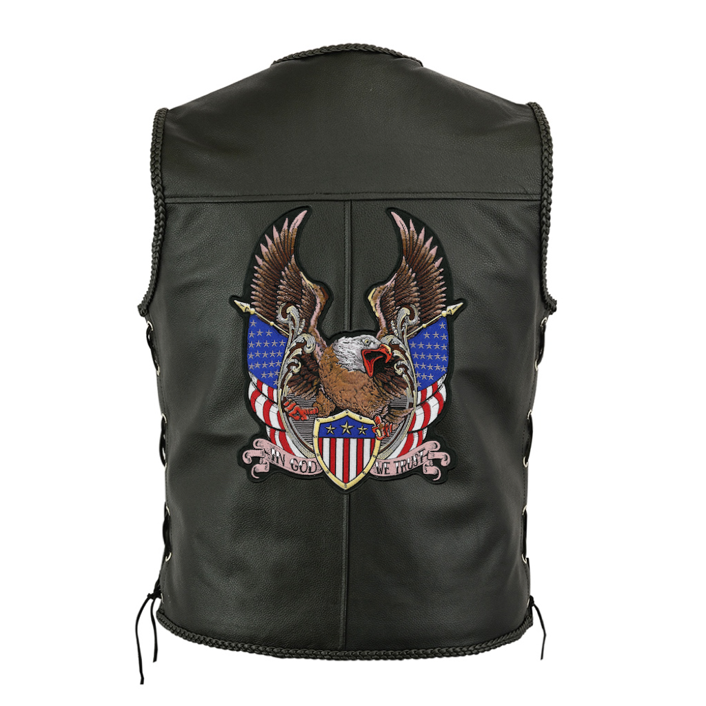 Federal Eagle Shield Patch 12.5" | US Flag Military Vet Patriotic "in ...