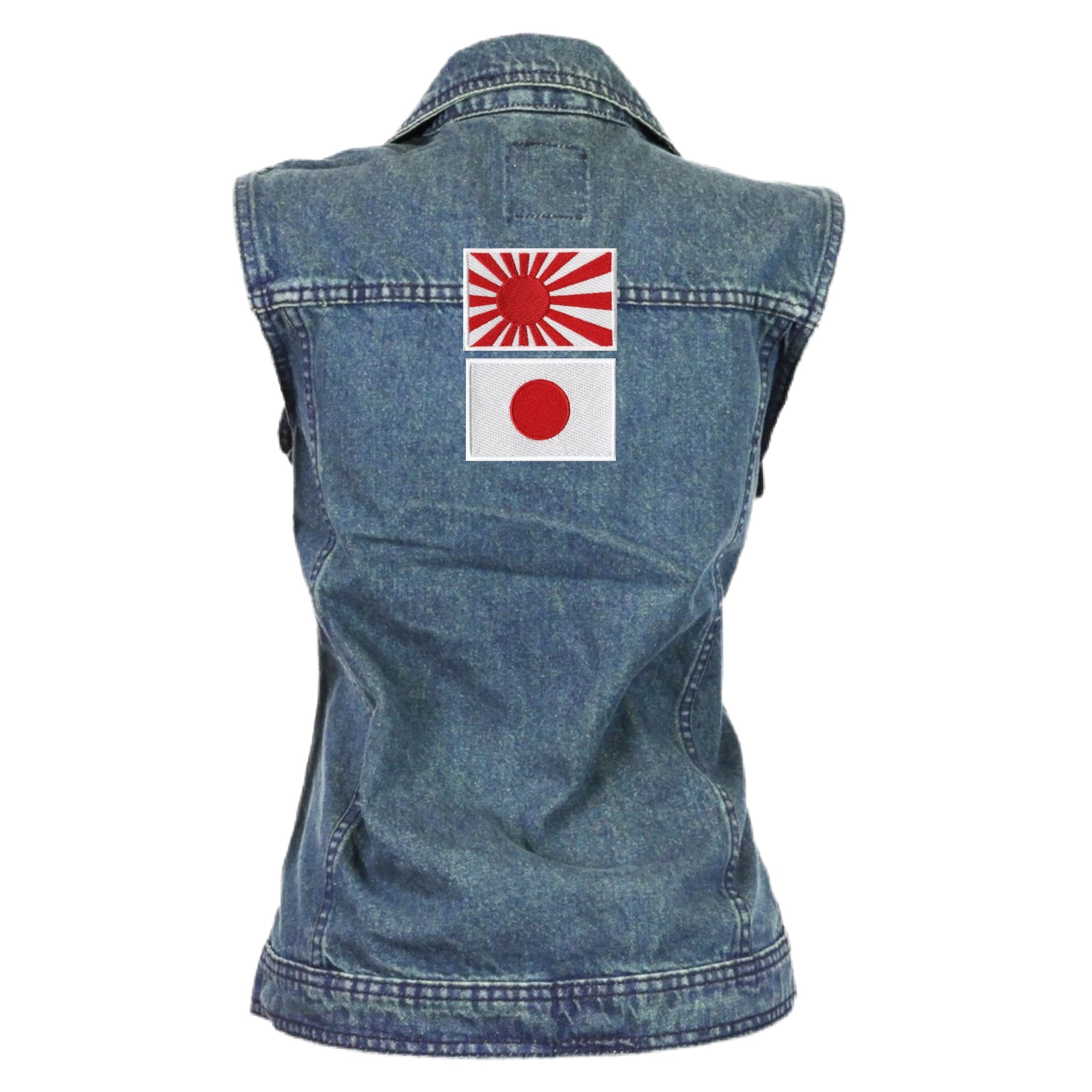 2pc Japan Flag Patches 3" | Embroidered Rising Sun Japanese National F ...