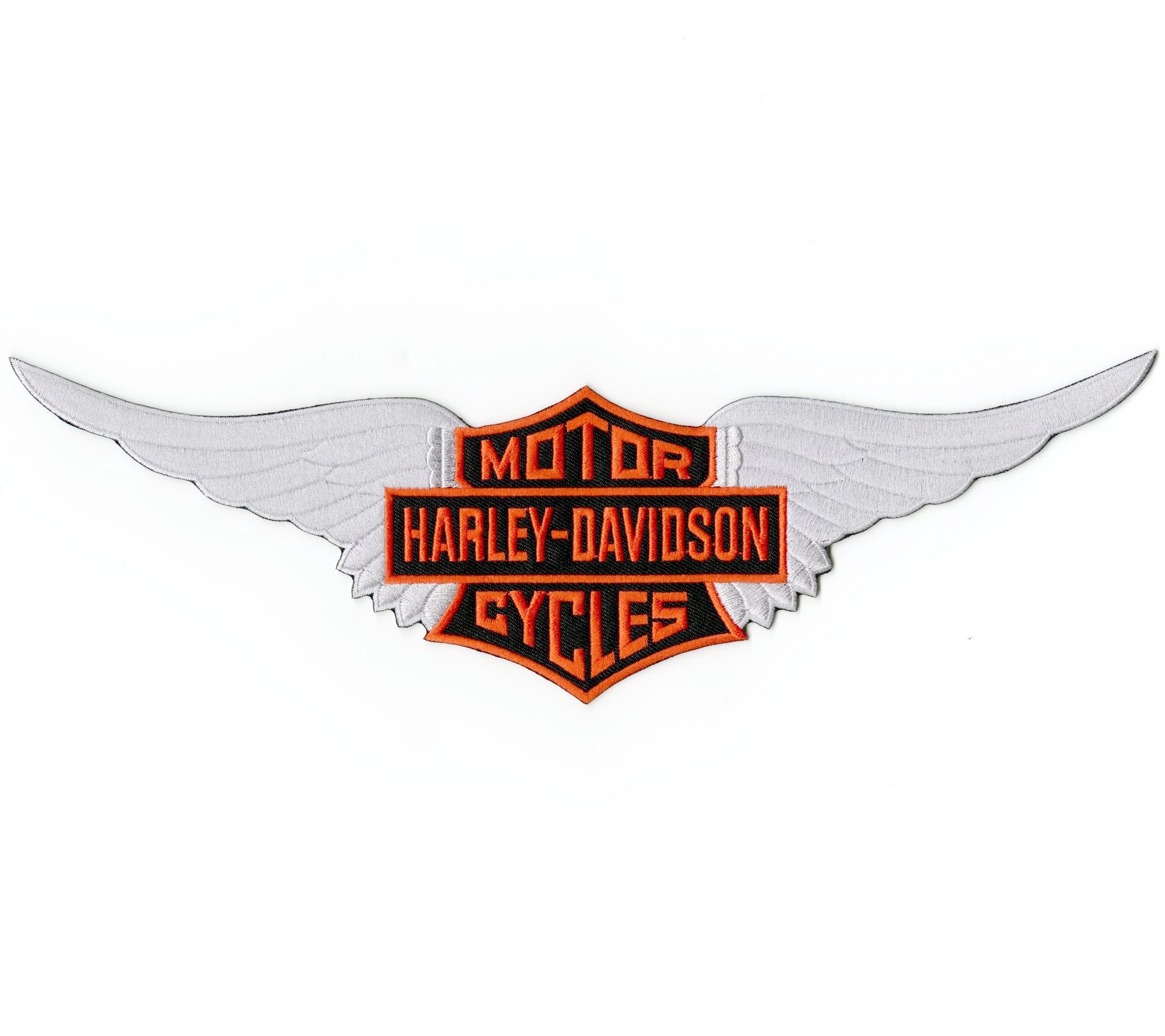 Harley Davidson Wings Embroidered Patch 12" – Nixon Thread Co.